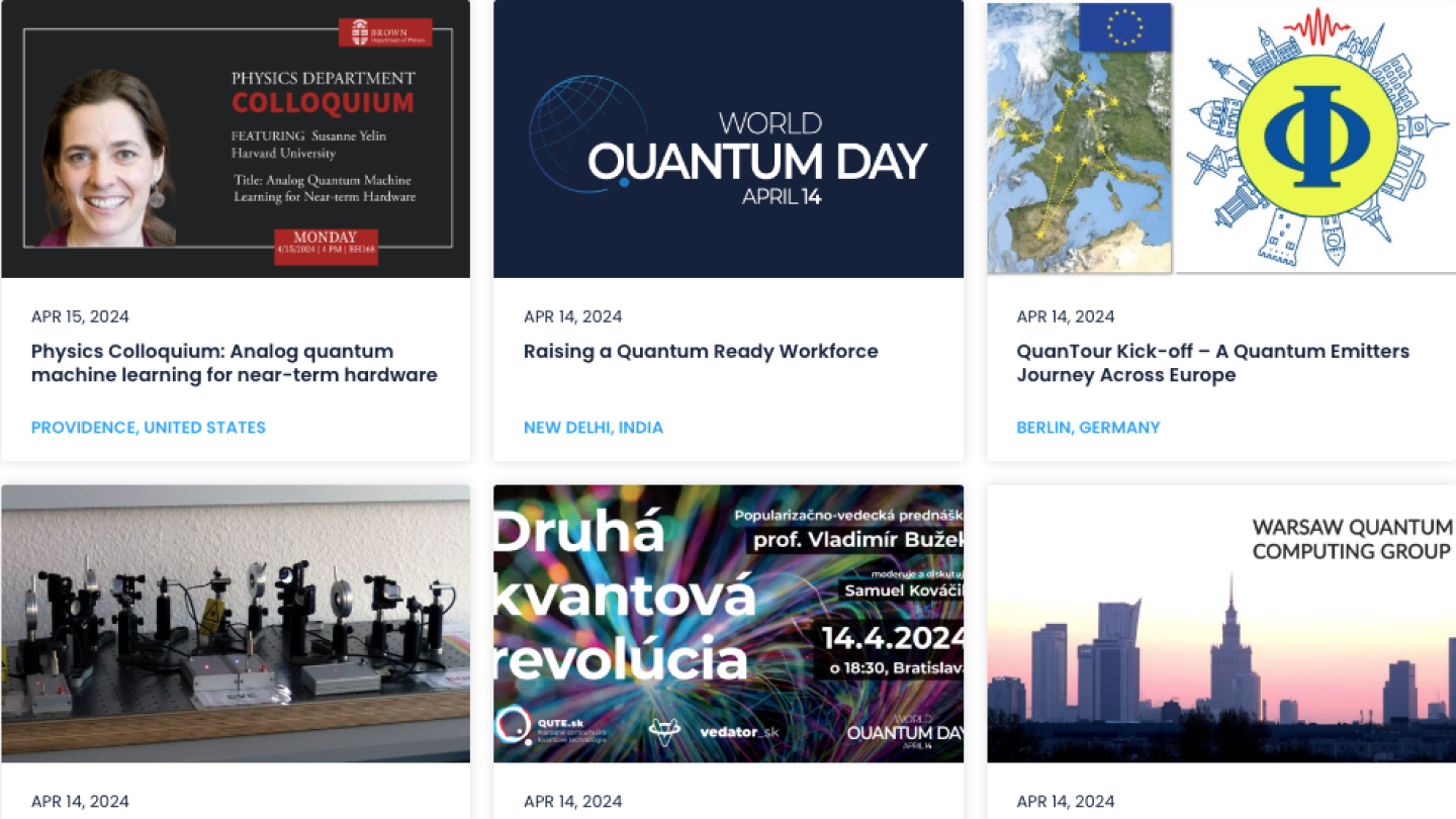 Brown Physics World Quantum Day Event | Department of Physics | Brown ...